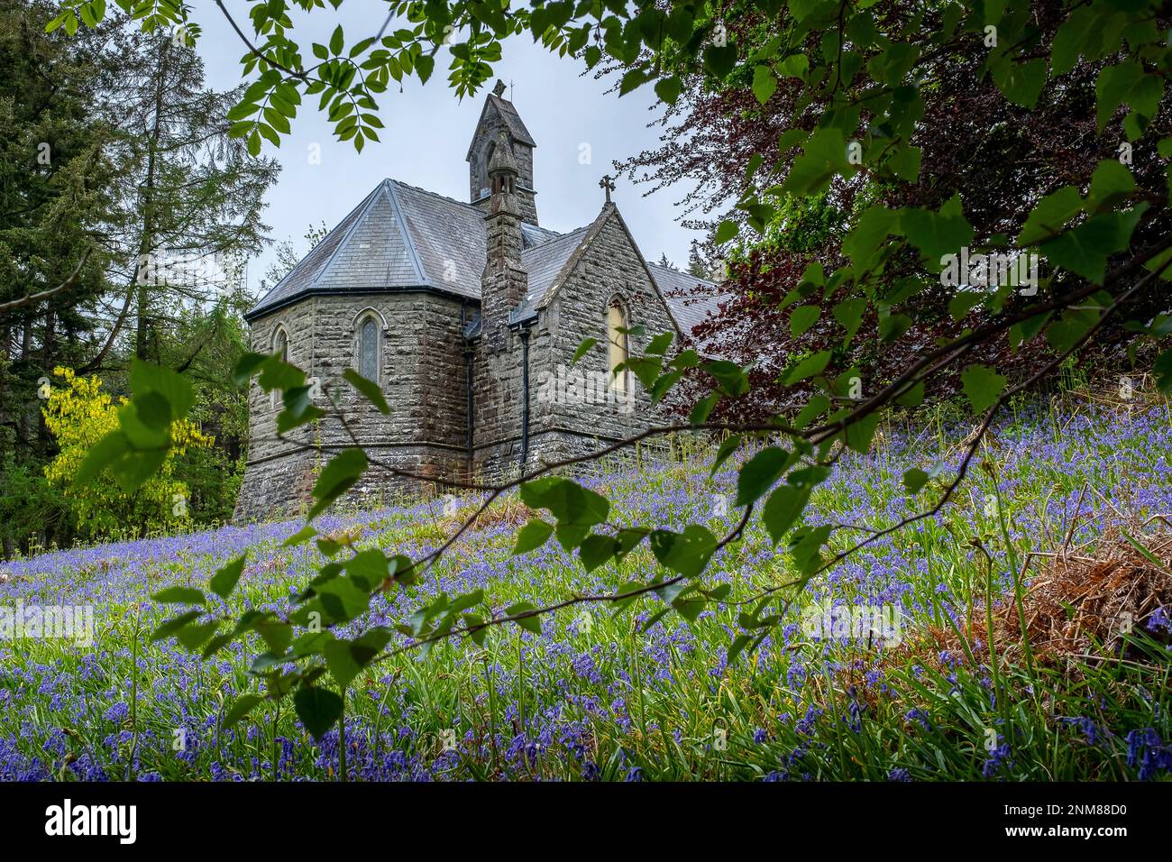 Foel tower garreg ddu dam elan valley rhayader powys wales hi-res stock ...
