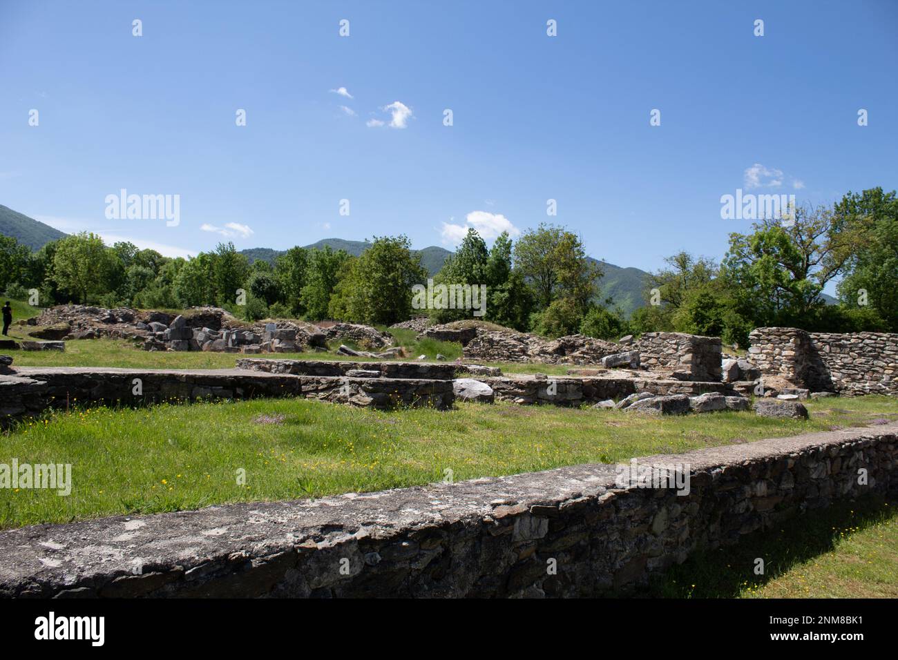 Ancient Roman ruins at Colonia Ulpia Traiana Augusta Dacica ...