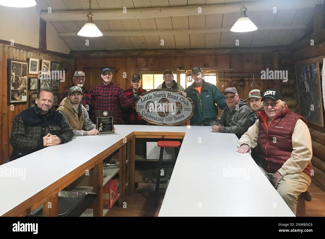 Some members of Little North Hunt Club, from left, Dave Marshke, Ryan ...