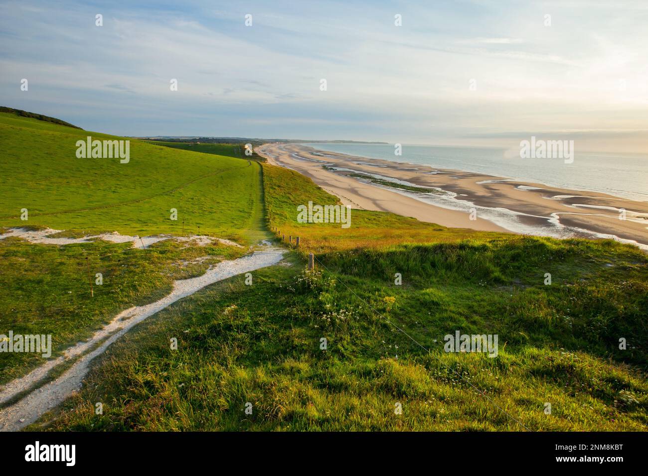 Beach in Cap Blanc Nez, France Stock Photo - Alamy