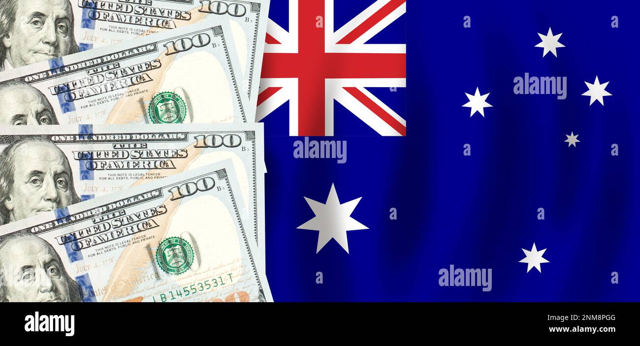 100 dollar note australia hi-res stock photography and images - Alamy