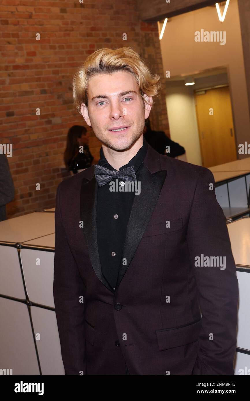 Berlin, Germany. 24th Feb, 2023. Producer Daniel Marc Dreifuss joins ...