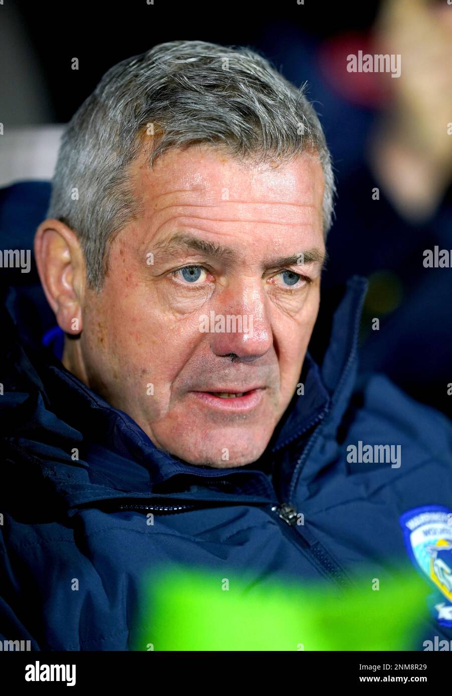 Warrington Wolves head coach Daryl Powell ahead of the Betfred Super ...