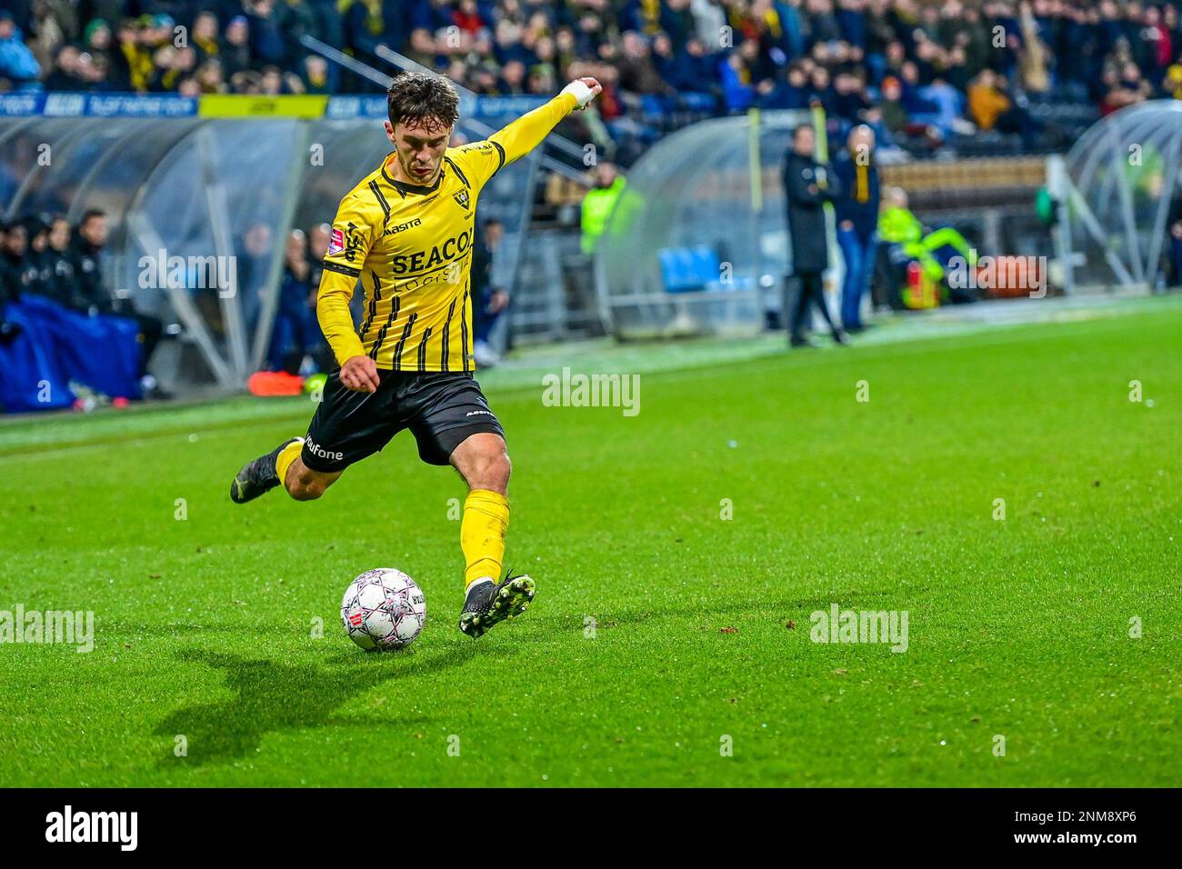 VENLO, 24-02-2023, Covebo Stadion de Koel, Stadium of VVV Venlo. Dutch ...