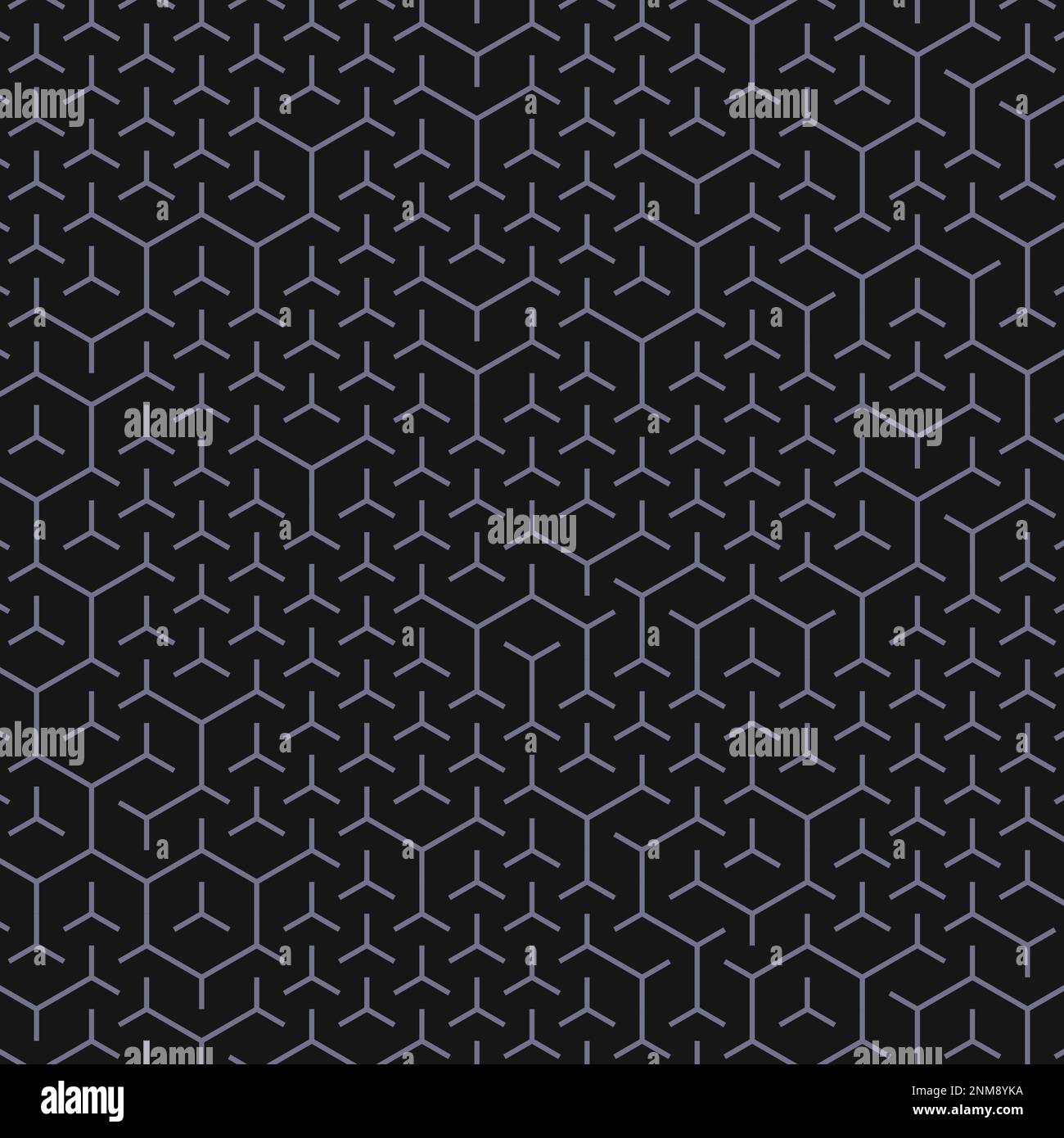 Hexagonal Maze generative pattern illustration Stock Vector Image & Art ...