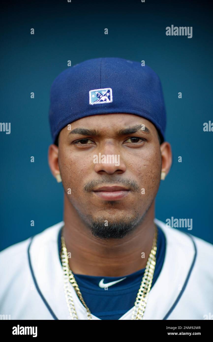 Tampa Bay Rays Wander Franco poses for a portrait during spring ...