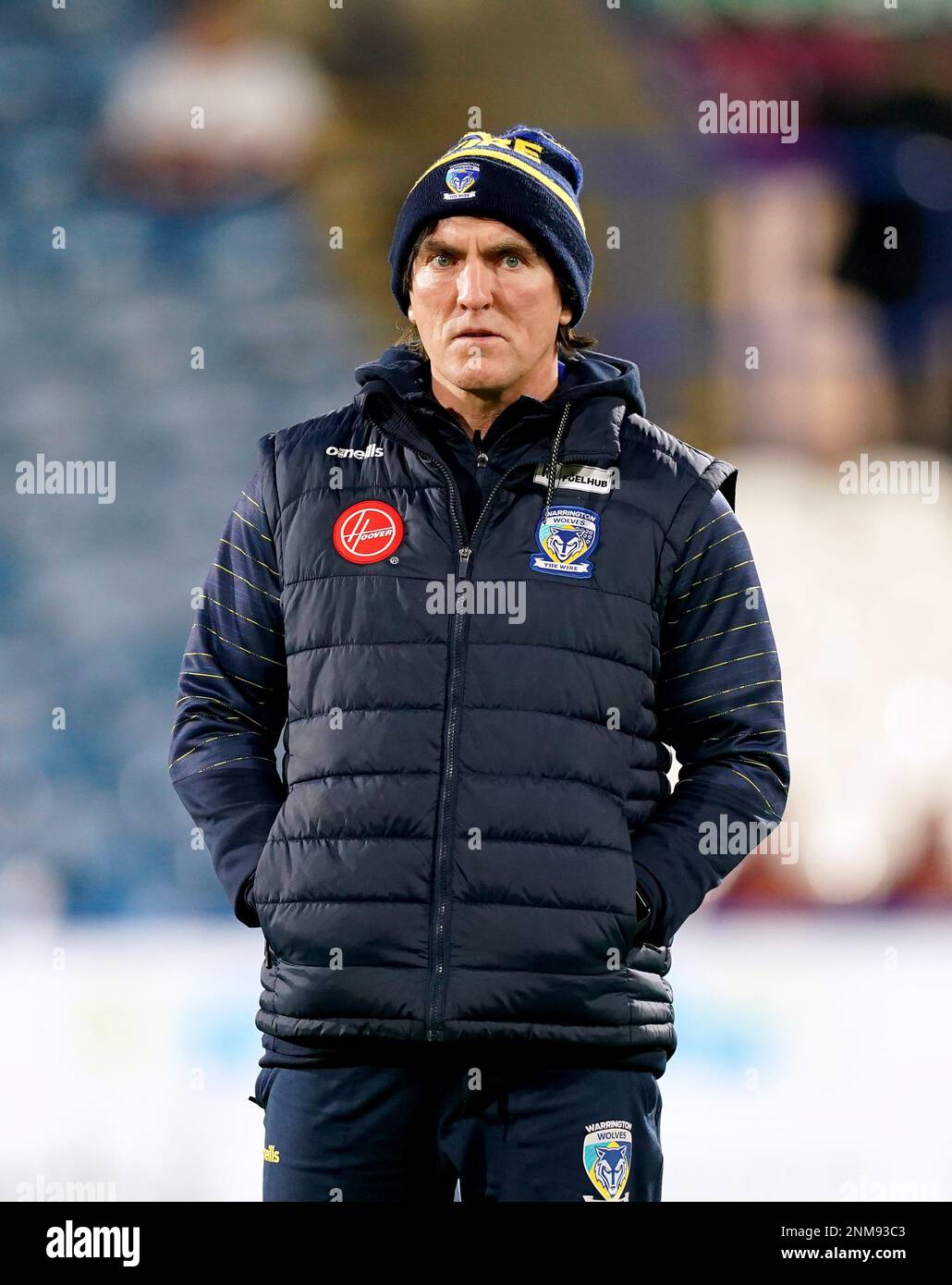 Warrington Wolves assistant coach Ryan Sheridan ahead of the Betfred ...