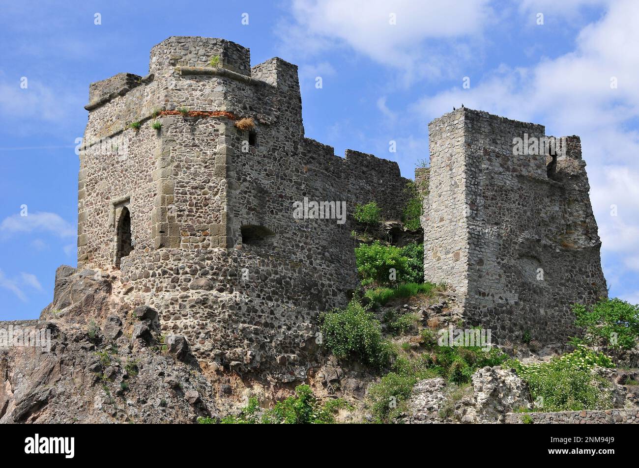 Castle, Levice, Léva, Nitra Region, Slovak Republic, Europe Stock Photo ...