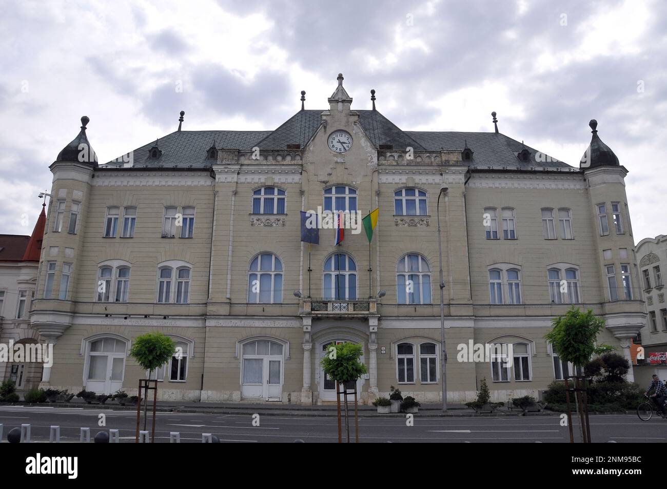 Town hall, Mestský úrad Levice, Levice, Léva, Nitra Region, Slovak ...
