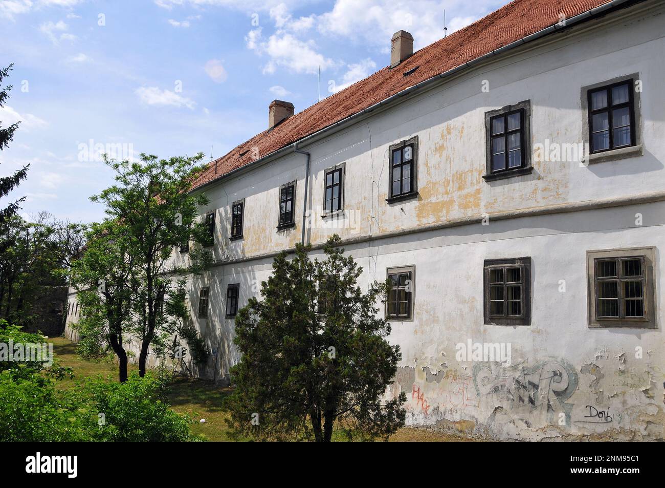 Castle, Levice, Léva, Nitra Region, Slovak Republic, Europe Stock Photo ...