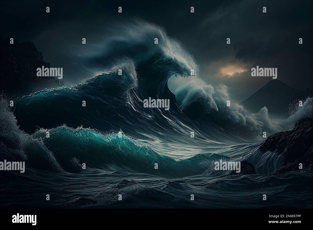 Wind generated water wave hi-res stock photography and images - Alamy