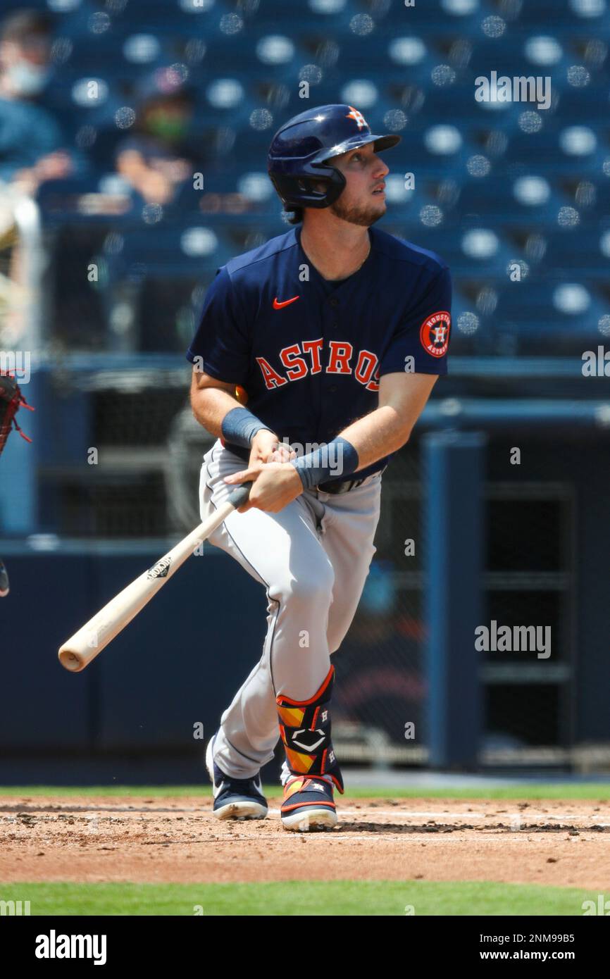 Houston Astros Kyle Tucker during a baseball game against the ...