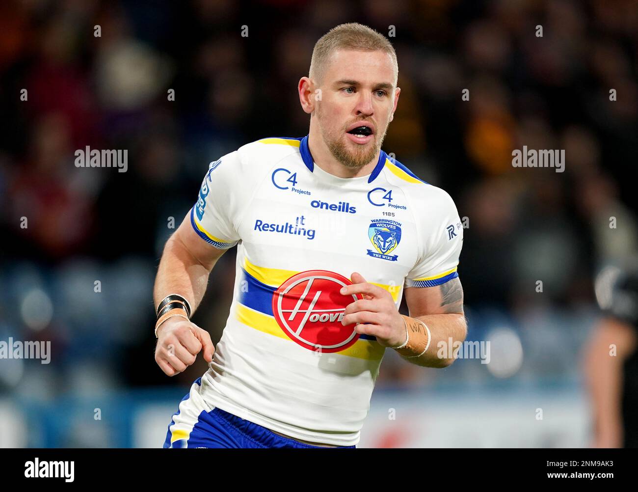 Warrington Wolves' Matthew Dufty during the Betfred Super League match ...