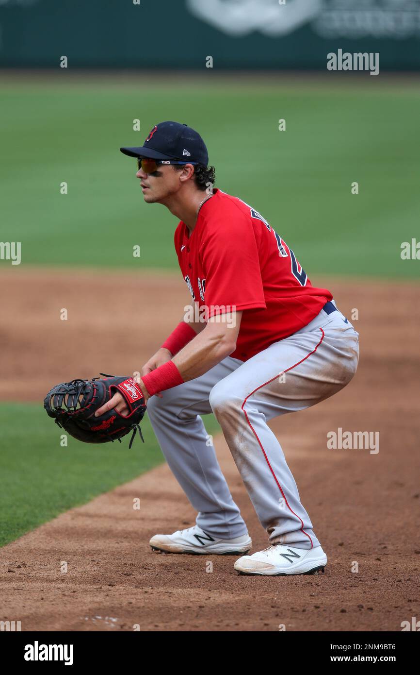 Boston RedSox Bobby Dalbec during a baseball game against the Atlanta ...