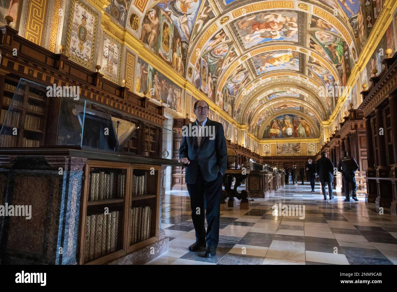 The director of the Royal Library of the Monastery of San Lorenzo de El ...