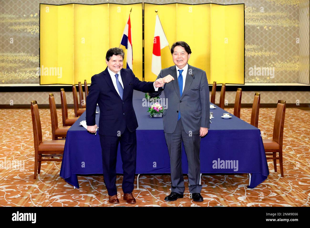 Euclides ACEVEDO CANDIA(L), Minister of Foreign Affairs of Paraguay ...