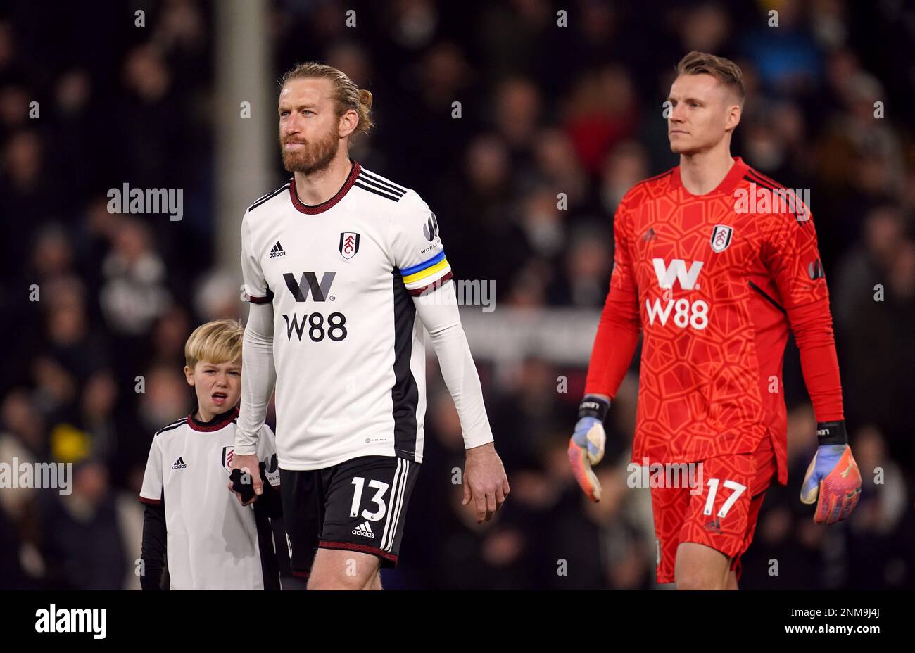 Fulham’s Tim Ream wearing a captain’s armband in Ukraine’s national ...