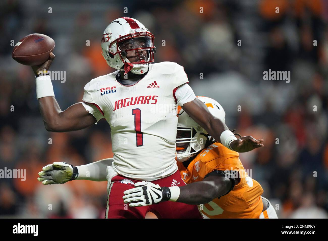 November 20, 2021: Desmond Trotter #1 of the South Alabama Jaguars ...