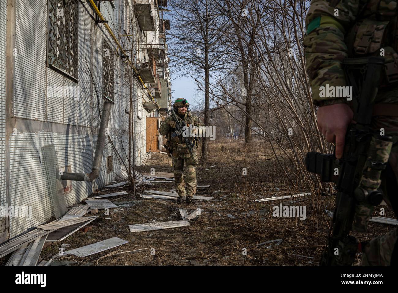 A Ukrainian serviceman aka Dietolog of Rapid Operational Response Unit ...