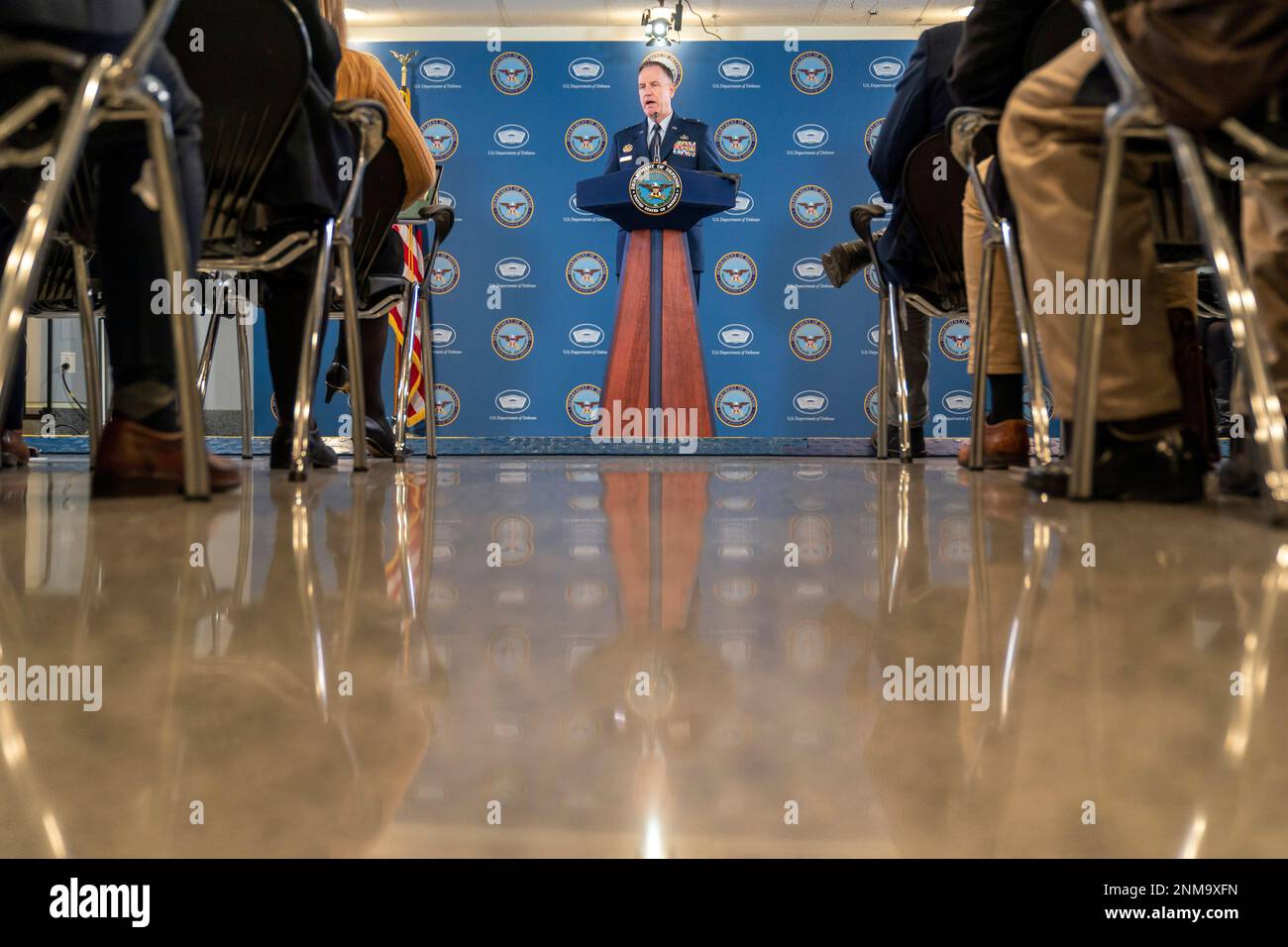 Pentagon spokesman U.S. Air Force Brig. Gen. Patrick Ryder speaks ...