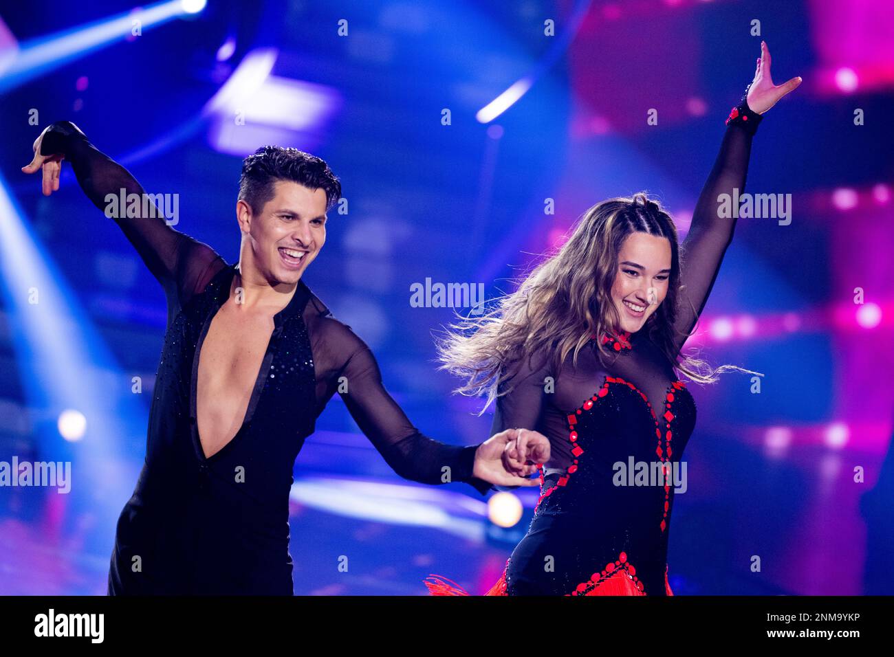 Cologne, Germany. 24th Feb, 2023. Alex Mariah Peter, model, and ...