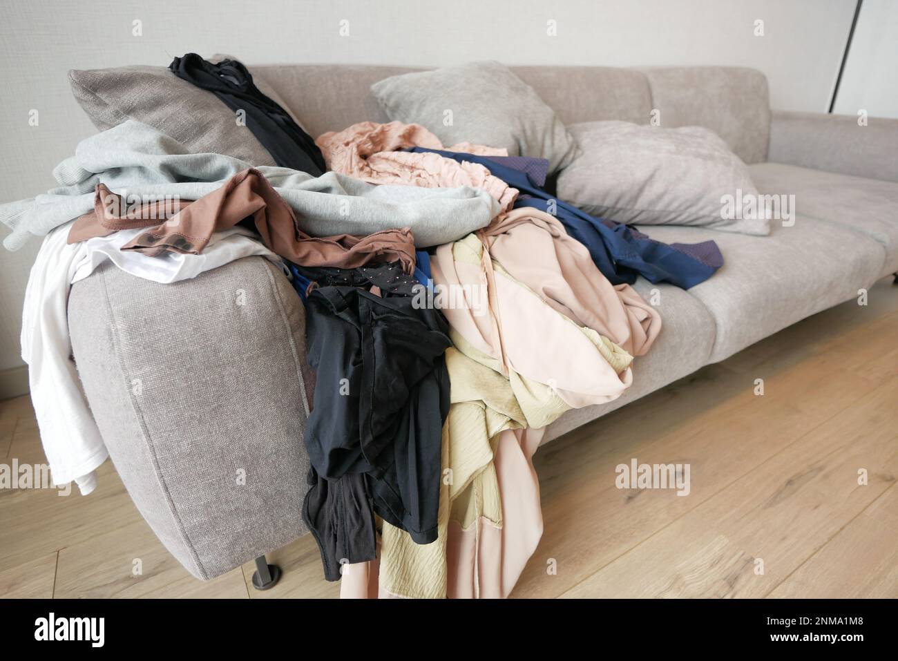 Tidy messy contrast hi-res stock photography and images - Alamy