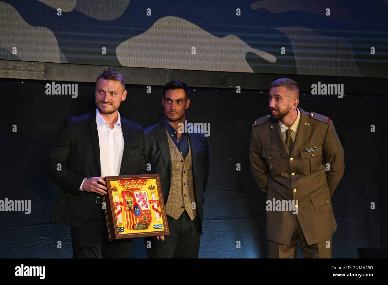 (L-R) Olympians Marcus Cooper Walz, Rodrigo Germade and Carlos Arévalo ...