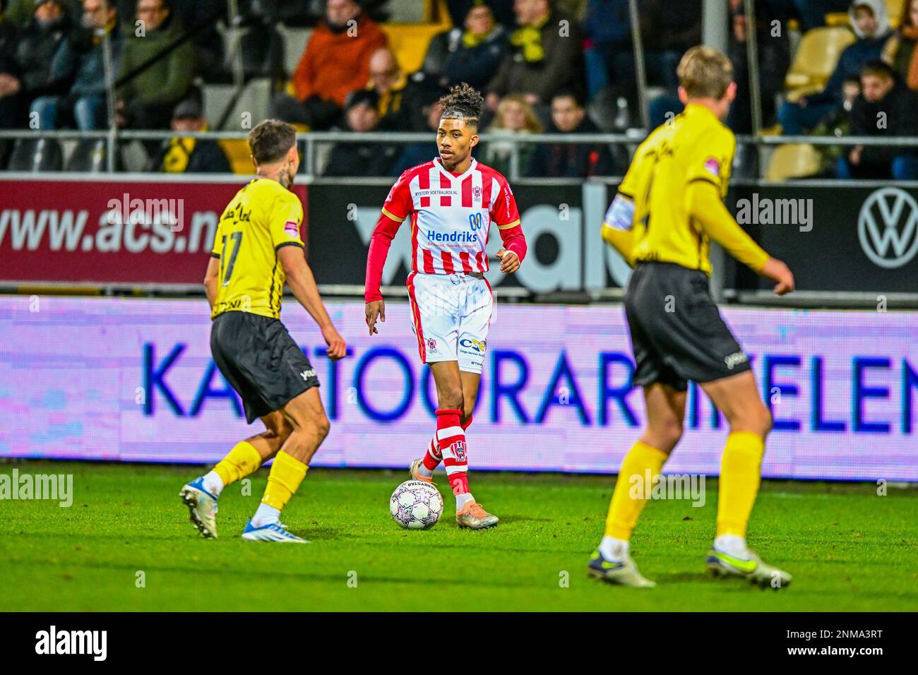 VENLO, 24-02-2023, Covebo Stadion de Koel, Stadium of VVV Venlo. Dutch ...
