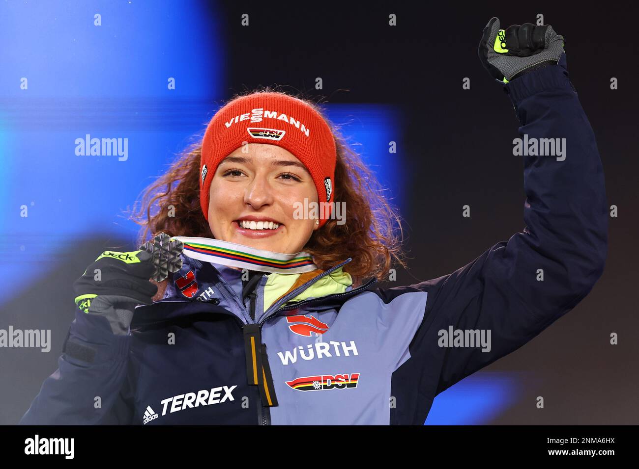 Kranjska Gora, Slovenia. 24th Feb, 2023. Nordic skiing: World ...