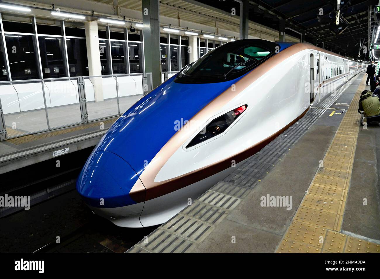 East Japan Railway Co. conducts autonomous test runs of its E7-series ...