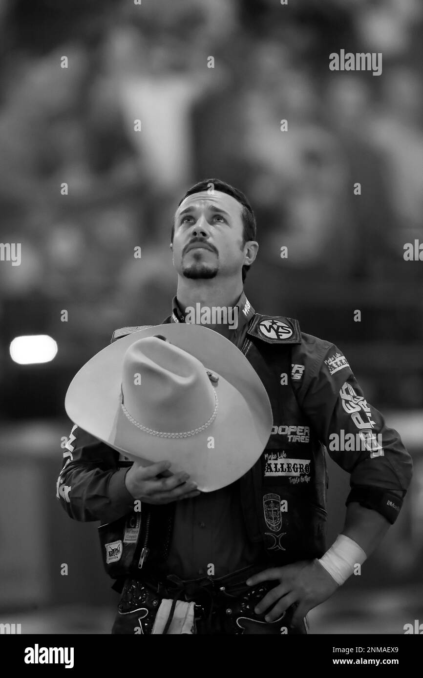 LAS VEGAS, NV - NOVEMBER 04: Cody Nance looks on during the 2021 PBR ...