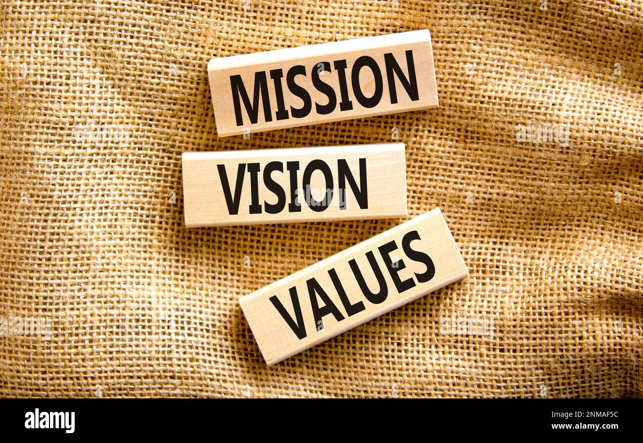 Mission vision values symbol. Concept words Mission Vision Values on ...
