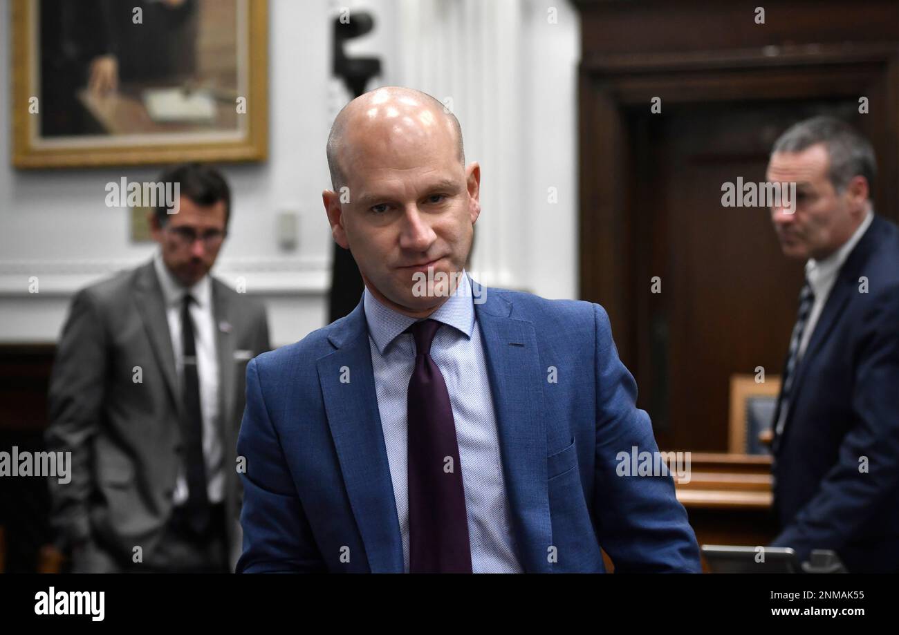 Corey Chirafisi, center, along with Assistant District Attorney Thomas ...