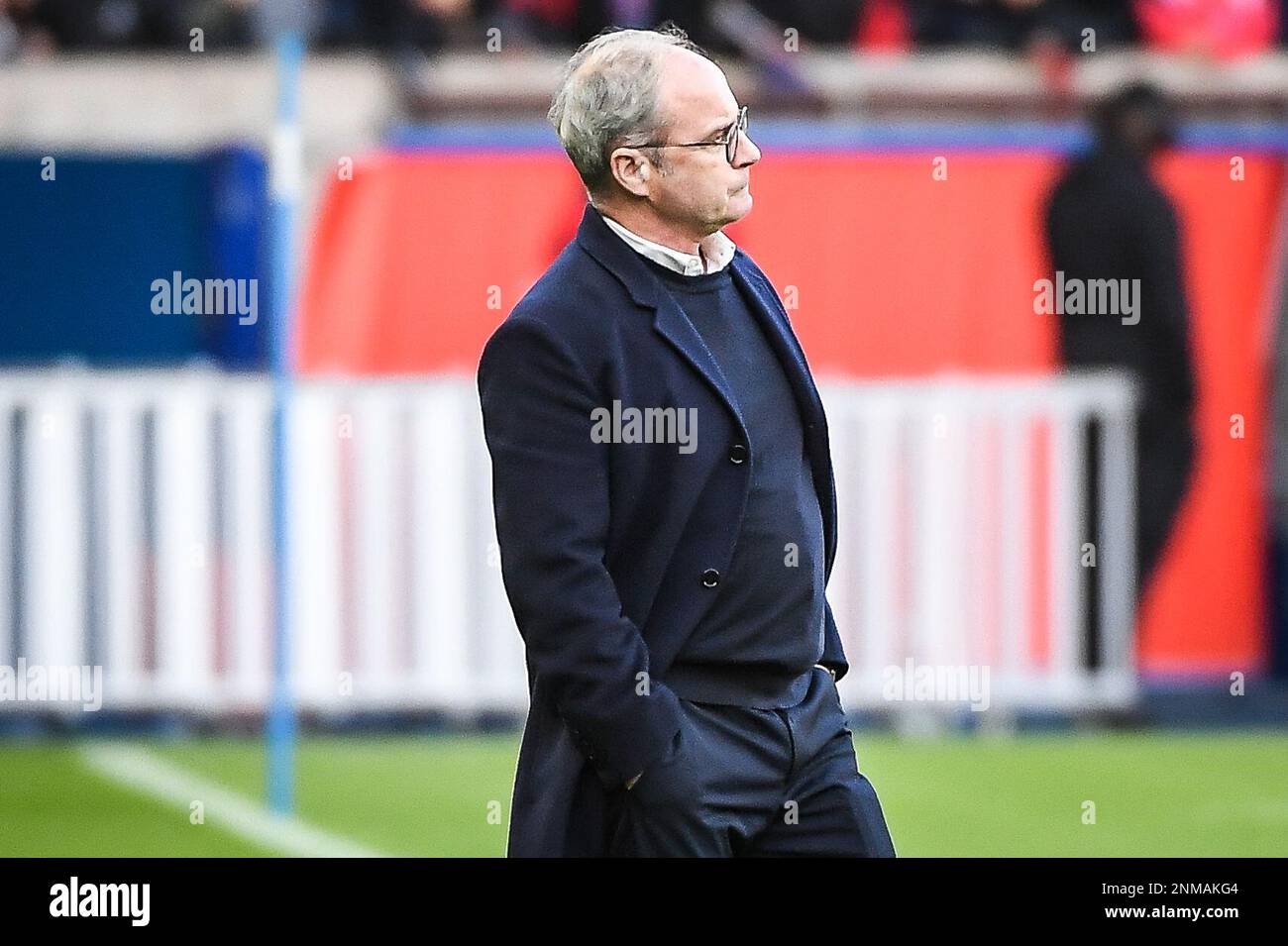 Luis CAMPOS of PSG during the training of the Paris Saint-Germain team ...