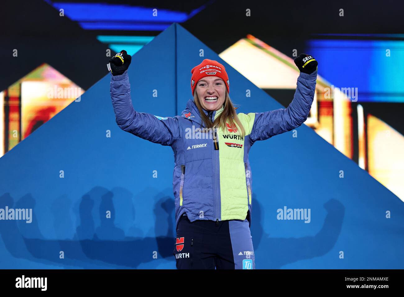 Kranjska Gora, Slovenia. 24th Feb, 2023. Nordic skiing: World ...