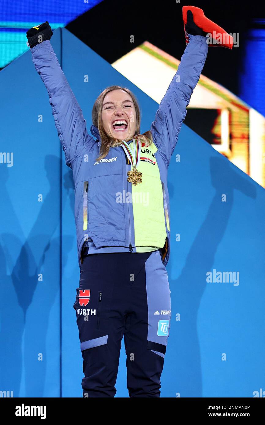Kranjska Gora, Slovenia. 24th Feb, 2023. Nordic skiing: World ...
