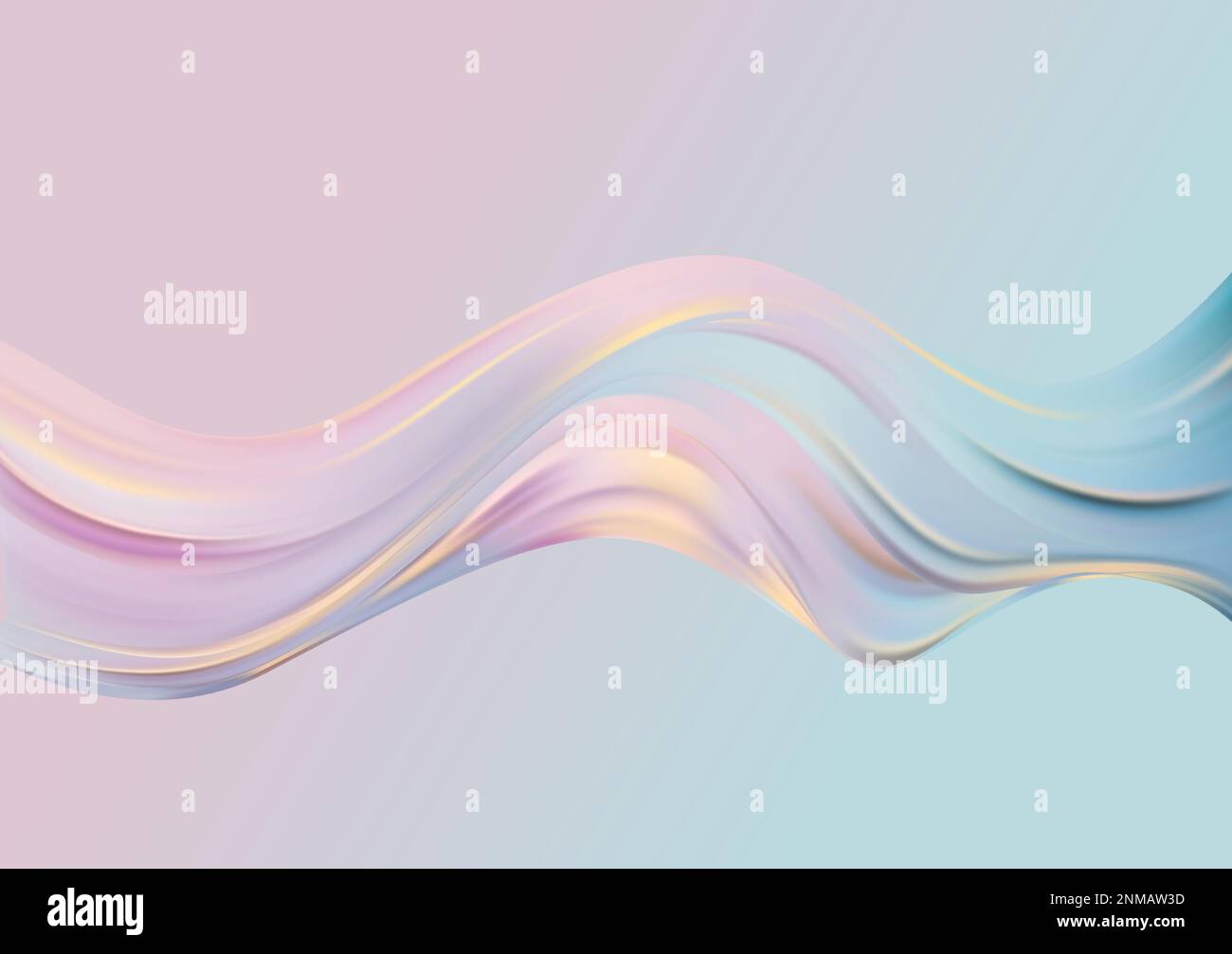 Abstract blue and pink swirl wave background. Flow liquid lines design ...