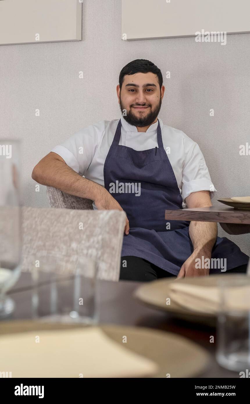 Harvey Perttola, head chef of Maribel restaurant, 6 Brindley Pl ...