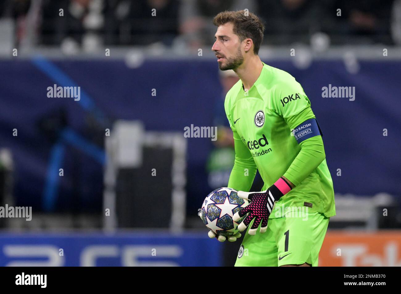 FRANKFURT - Eintracht Frankfurt goalkeeper Kevin Trapp during the UEFA ...