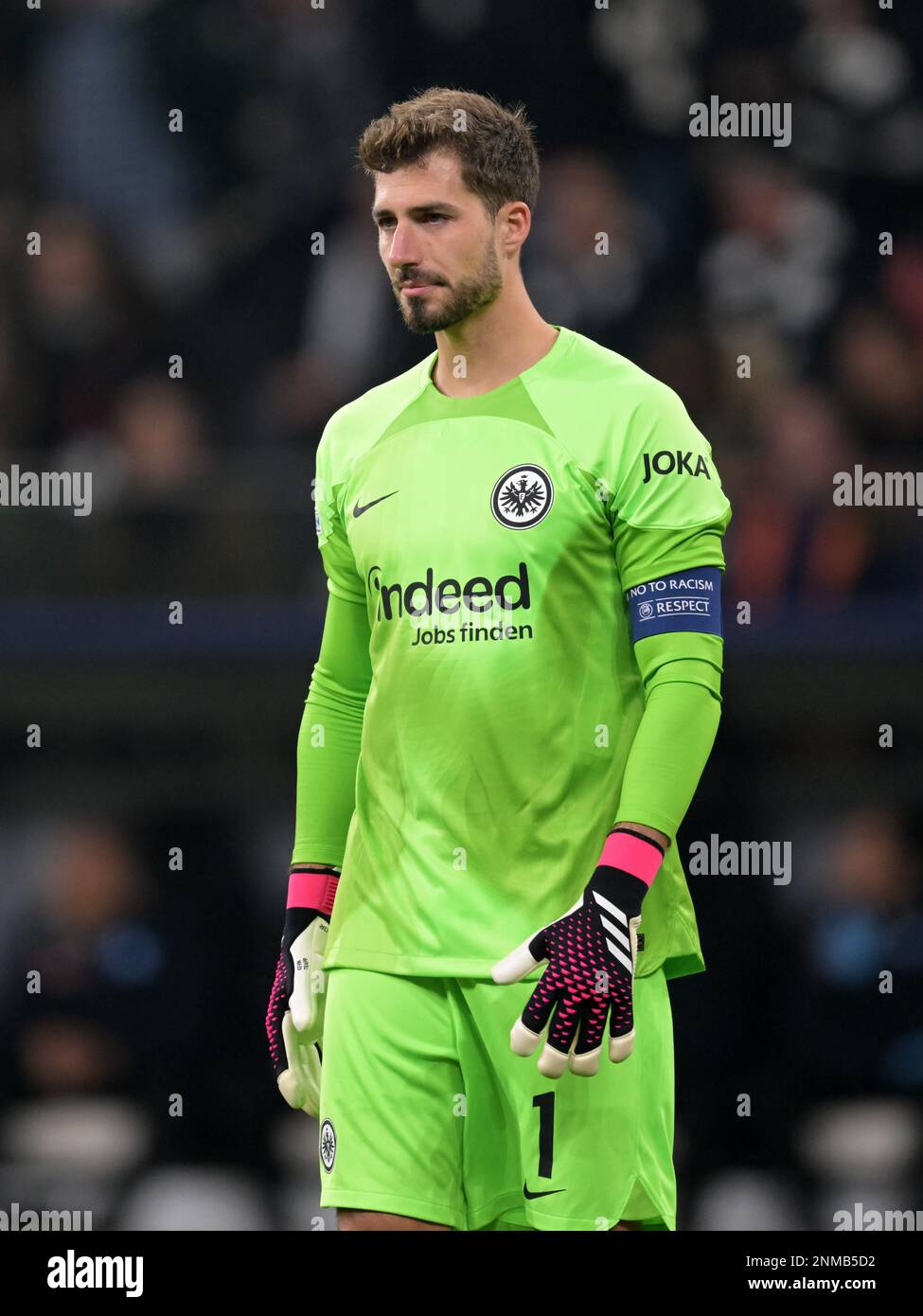 FRANKFURT - Eintracht Frankfurt goalkeeper Kevin Trapp during the UEFA ...