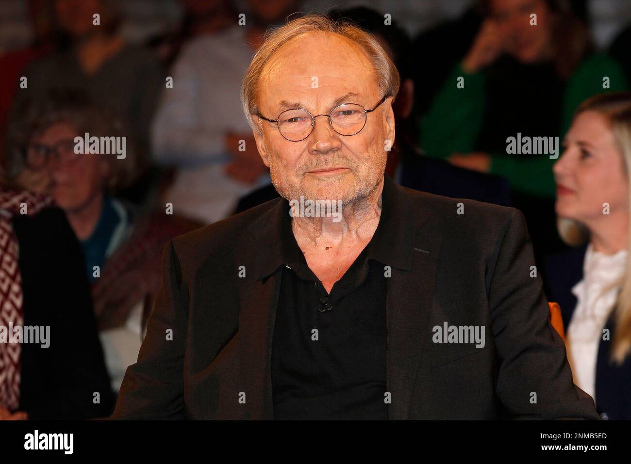 Actor Klaus Maria Brandauer attends the „3 after 9“ Talk Show on ...
