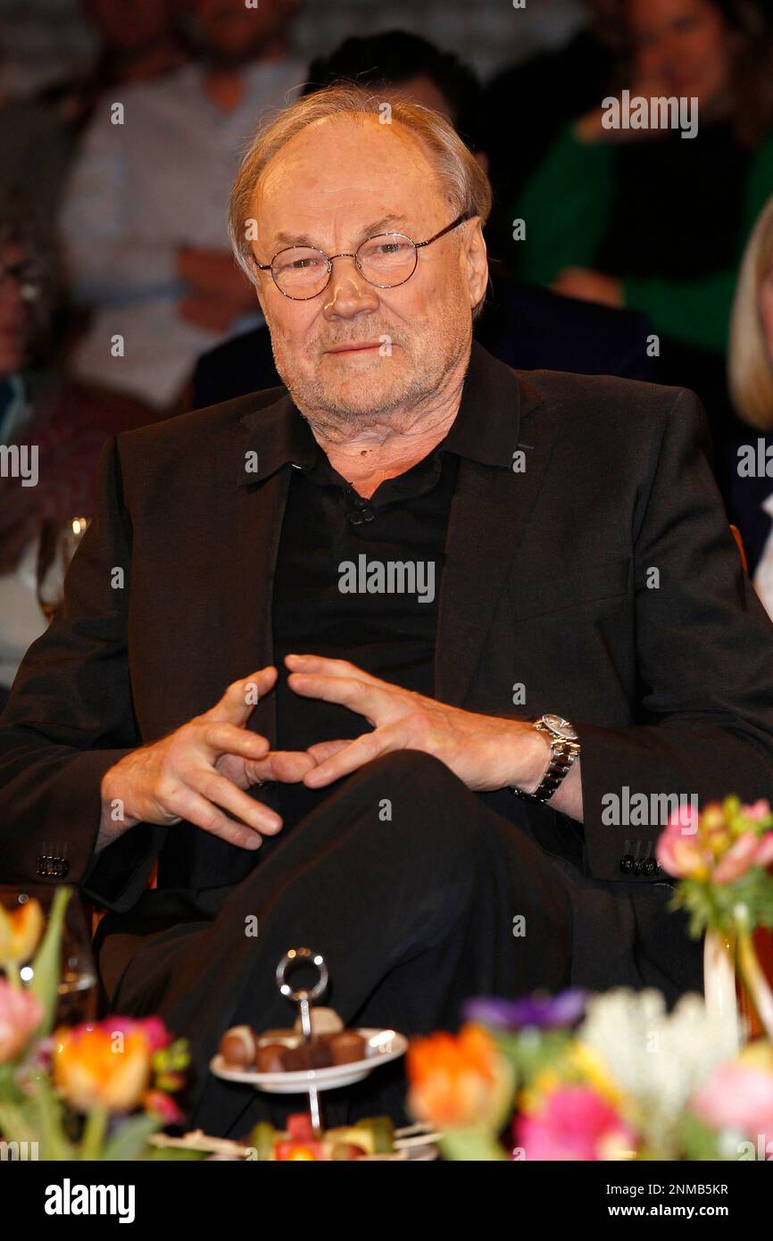Actor Klaus Maria Brandauer attends the „3 after 9“ Talk Show on ...