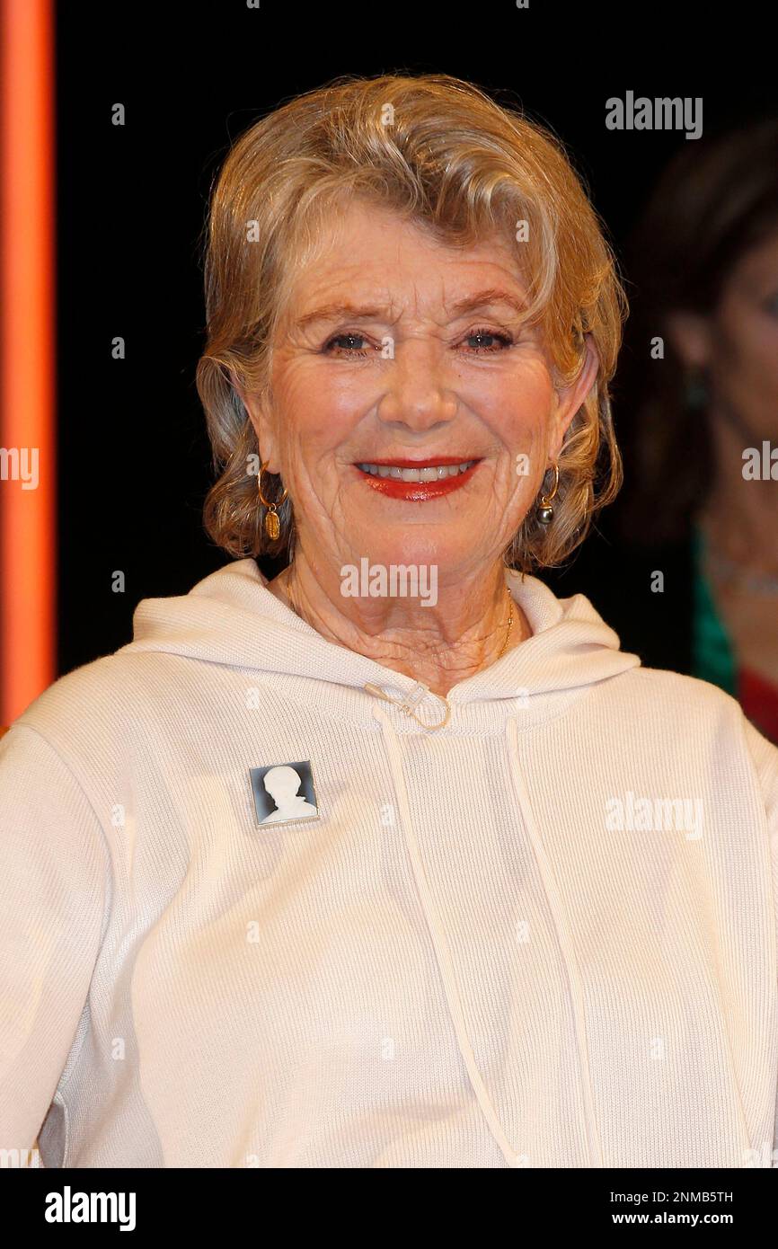Actress Jutta Speidel attends the „3 after 9“ Talk Show on February 24 ...