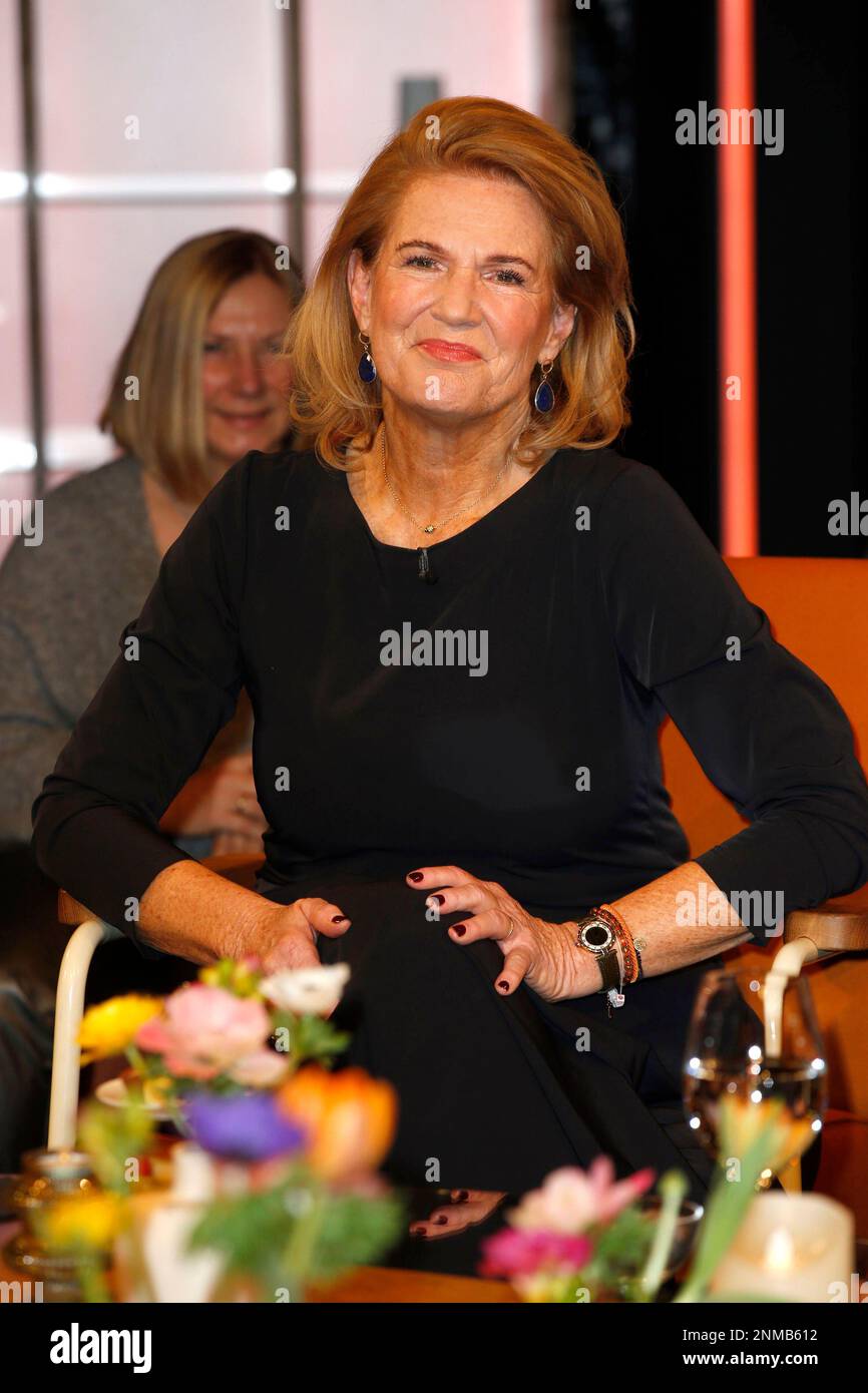 Author Dorothee Roehrig attends the „3 after 9“ Talk Show on February ...