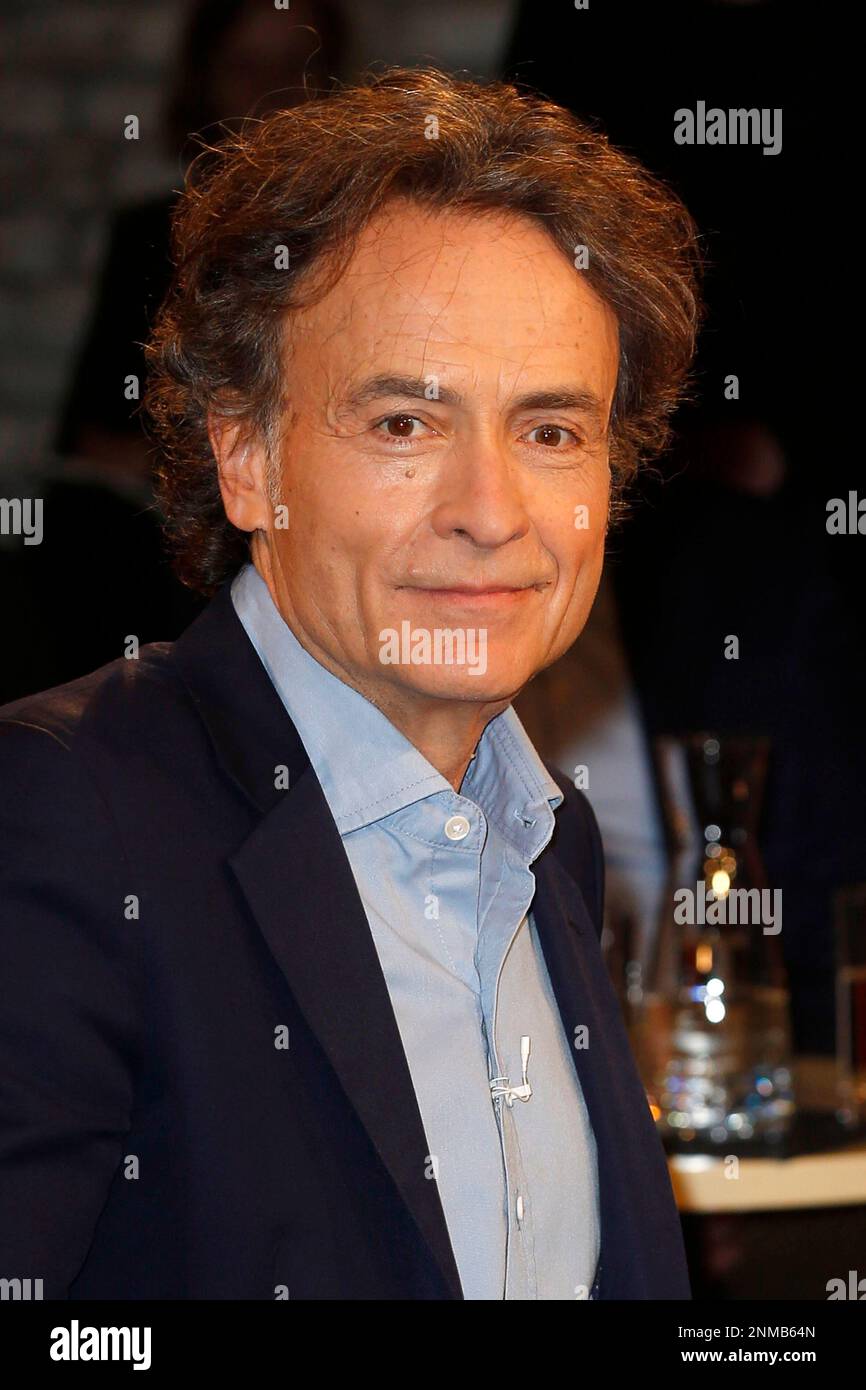 Host and TV presenter Giovanni di Lorenzo attends the „3 after 9“ Talk ...