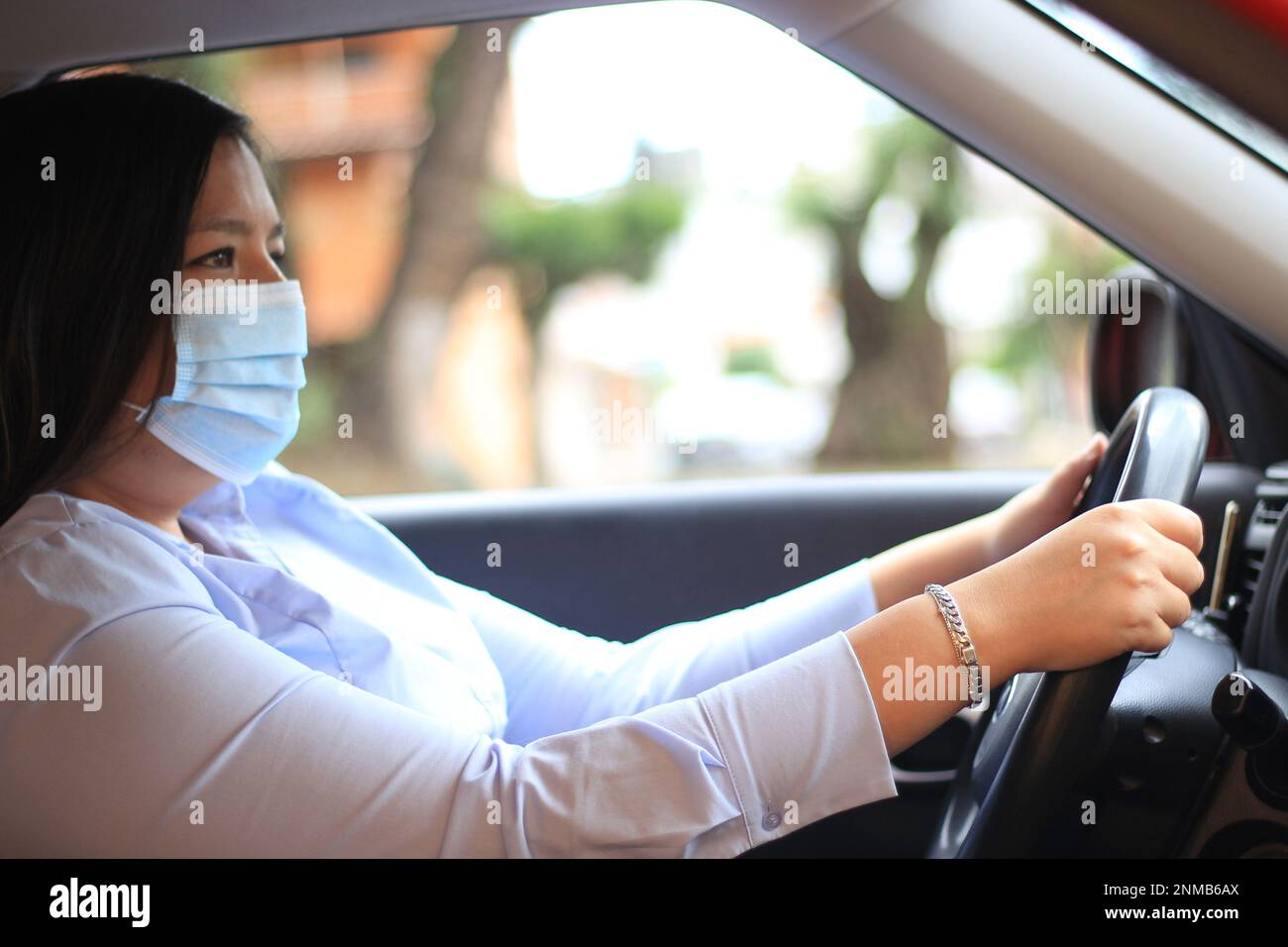 Woman driver in car hi-res stock photography and images - Alamy