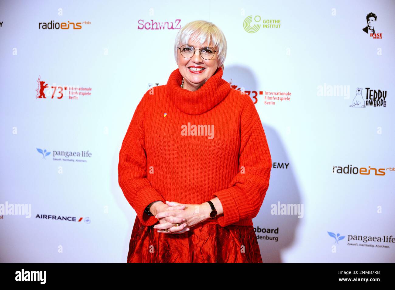 Berlin, Germany. 24th Feb, 2023. Claudia Roth (Bündnis 90/Die Grünen ...