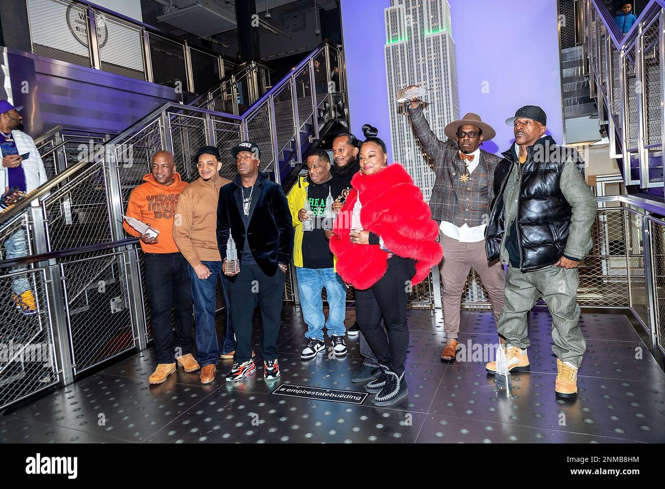 New York, NY, USA. 24th Feb, 2023. Ralph McDaniels, Kool DJ Red Alert ...