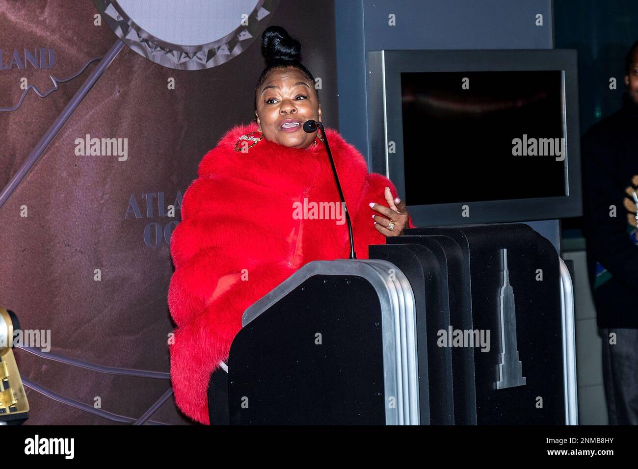 New York, NY, USA. 24th Feb, 2023. Roxanne Shante at the ceremonial ...