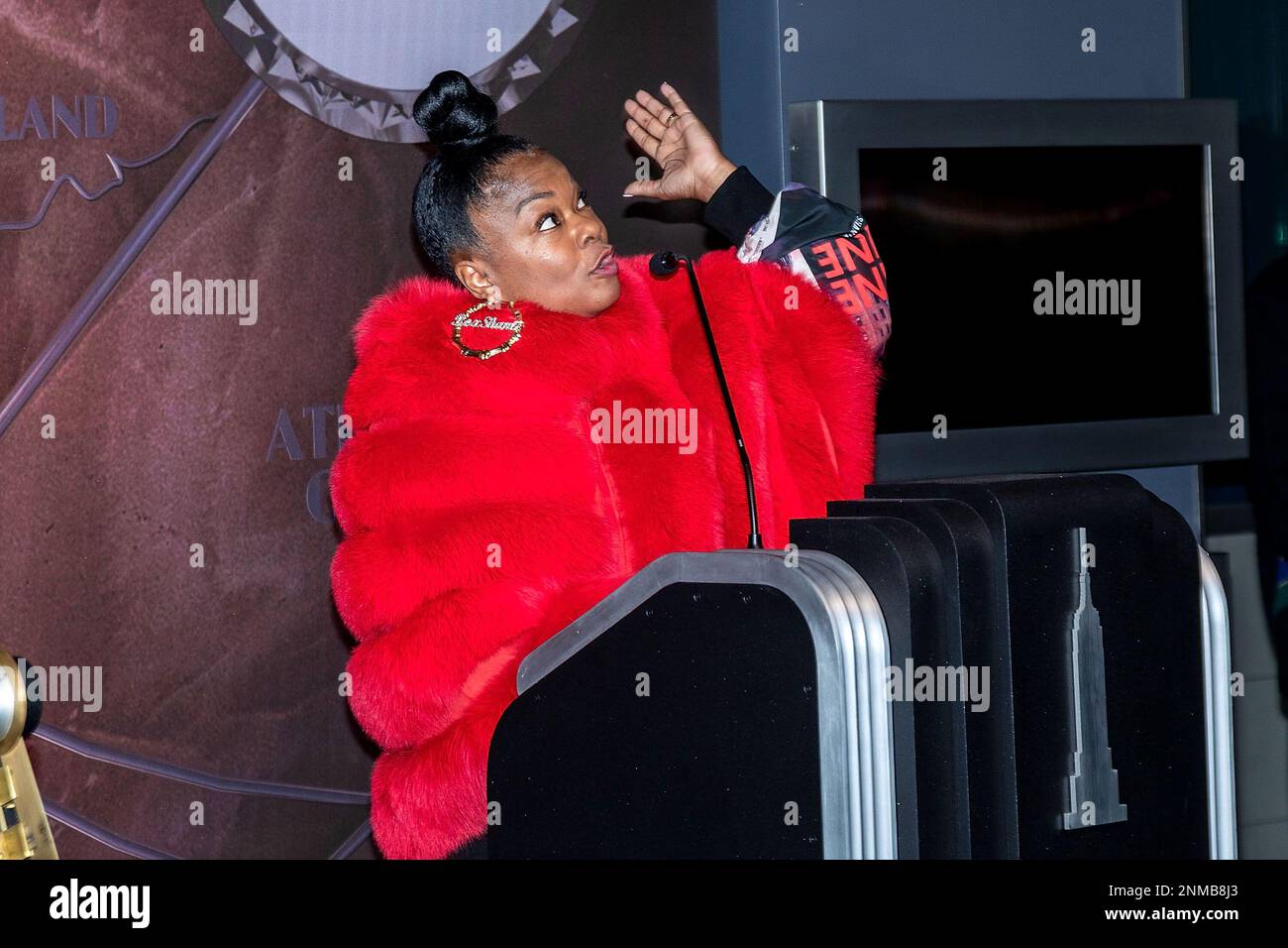 New York, NY, USA. 24th Feb, 2023. Roxanne Shante at the ceremonial ...